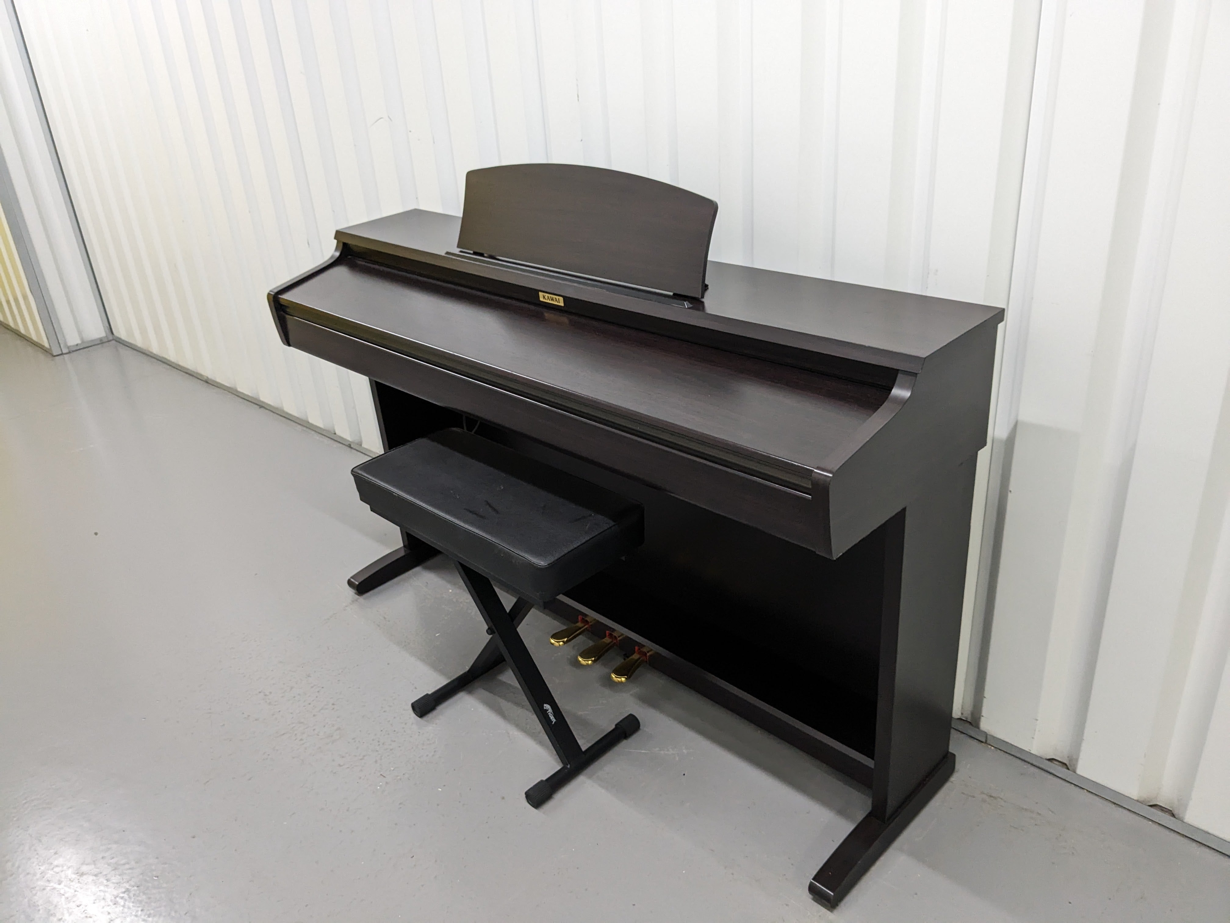 Kawai KDP80 digital piano and stool in dark rosewood finish stock numb ...