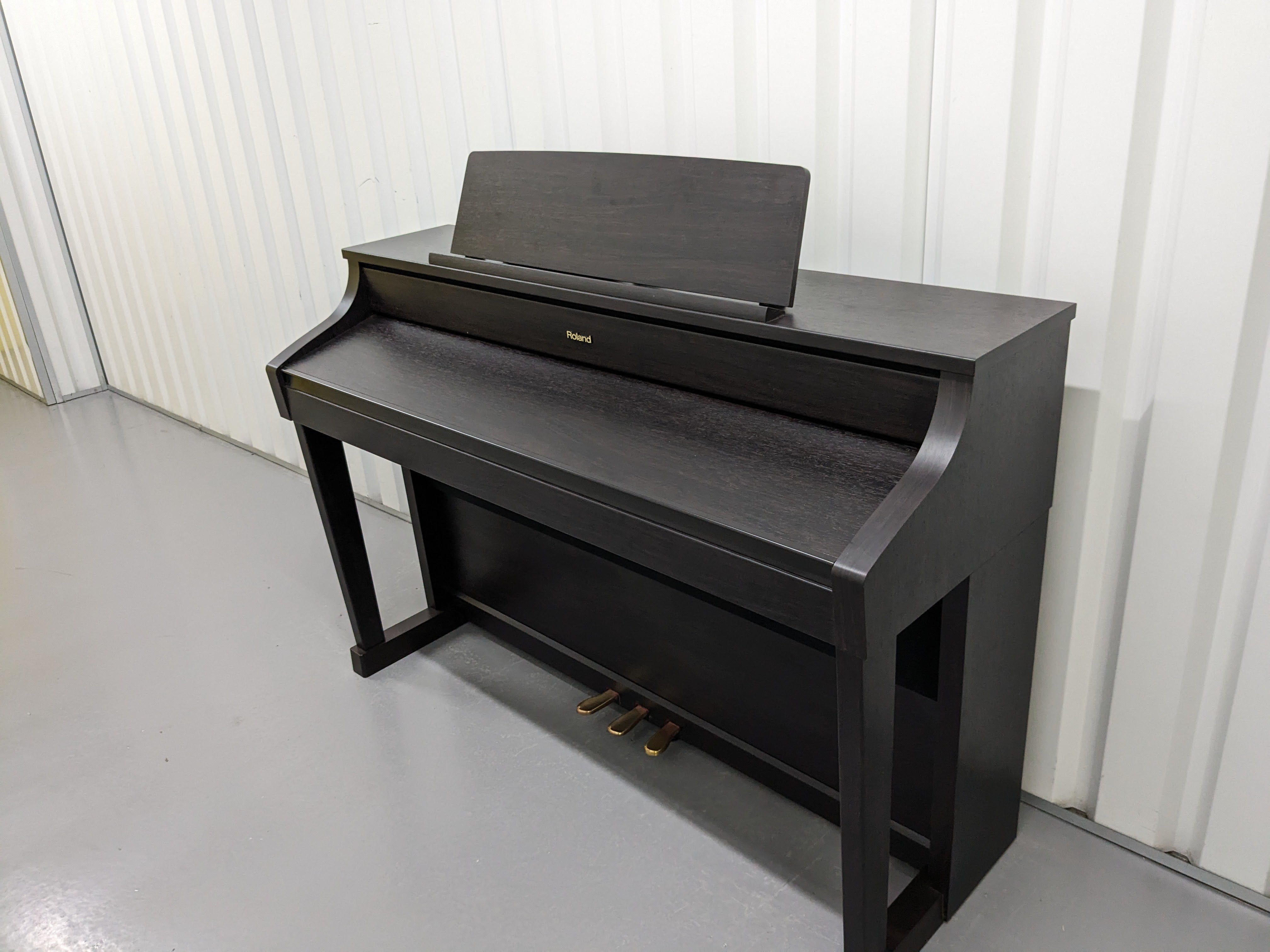 Roland HP507 digital piano in dark rosewood finish stock number 23320 ...