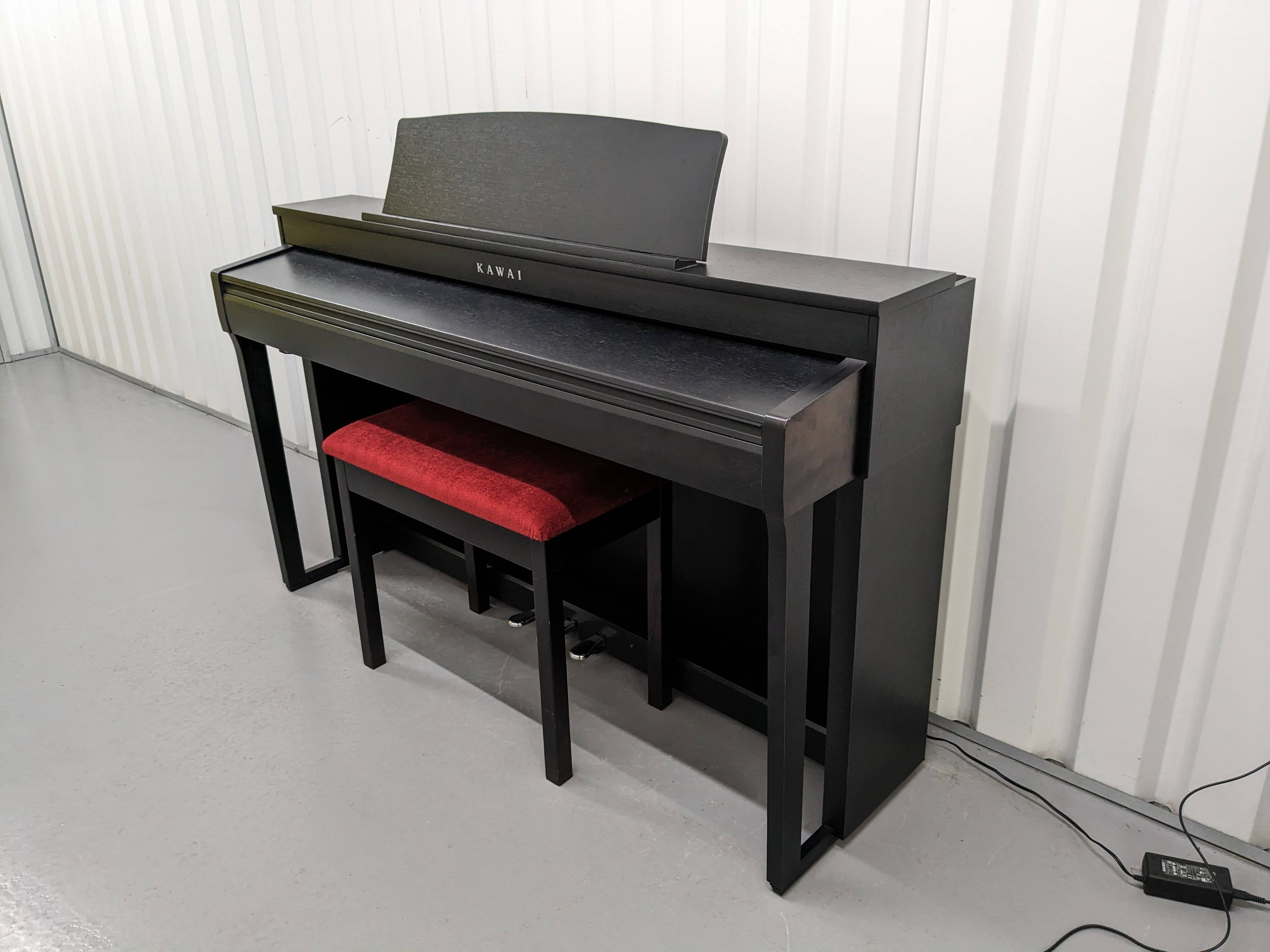 Kawai CN39 digital piano and stool in satin black finish stock number ...