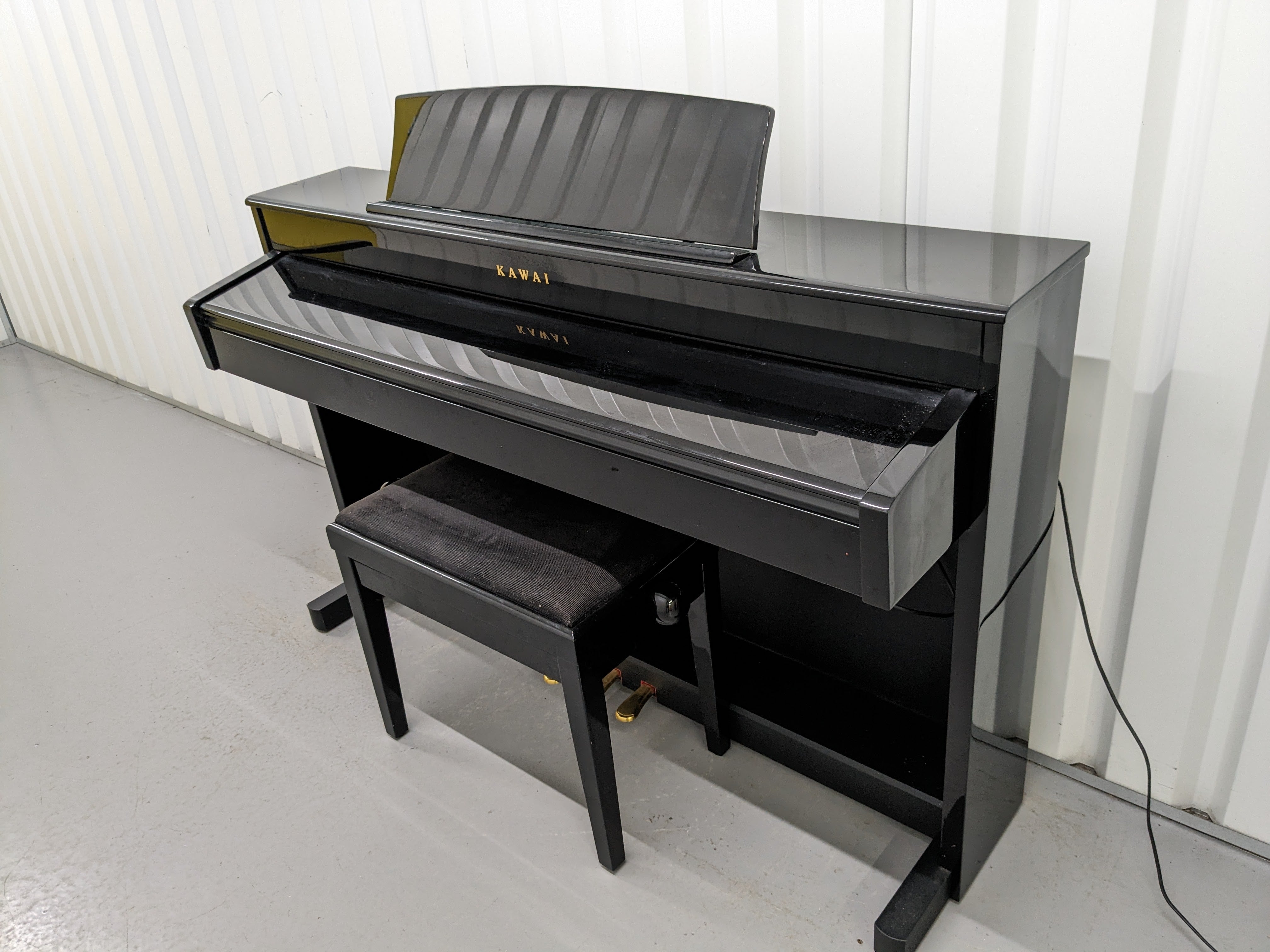 Kawai CS3 classic series Digital piano glossy black polished ebony sto ...