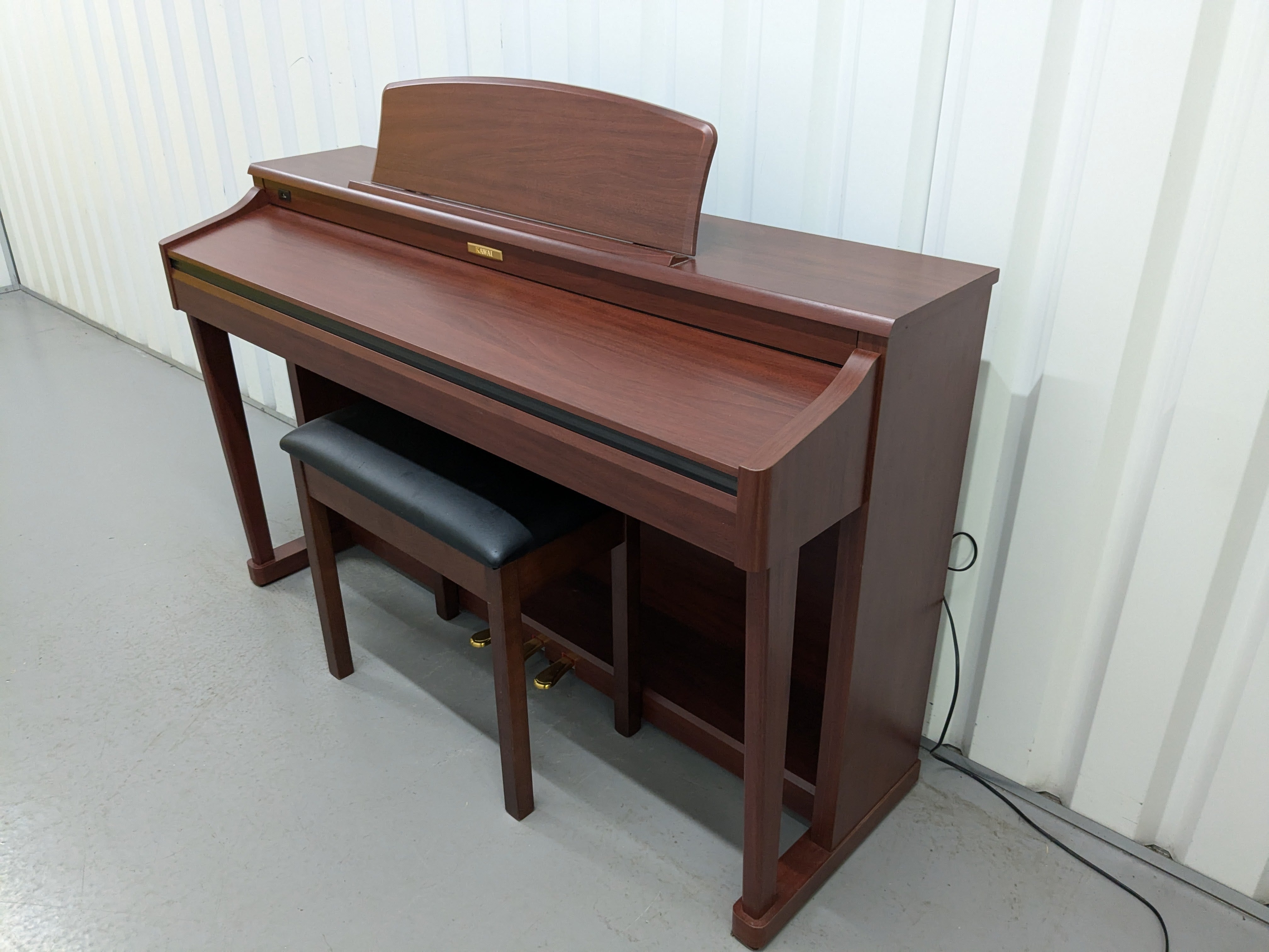 Kawai CN42 Digital Piano in premium mahogany with stool stock number 2 ...