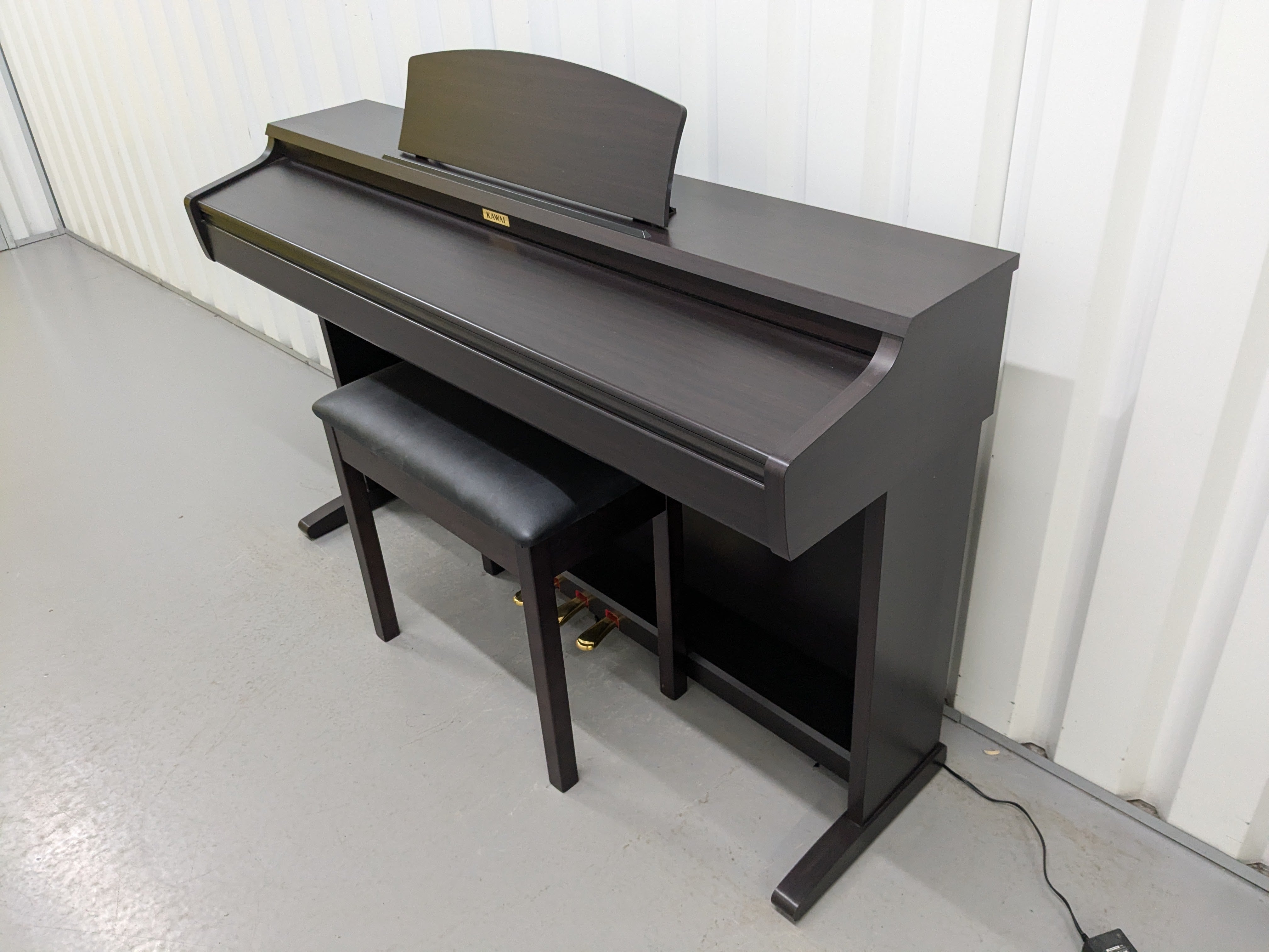 Kawai KDP90 digital piano and stool in dark rosewood finish stock numb ...