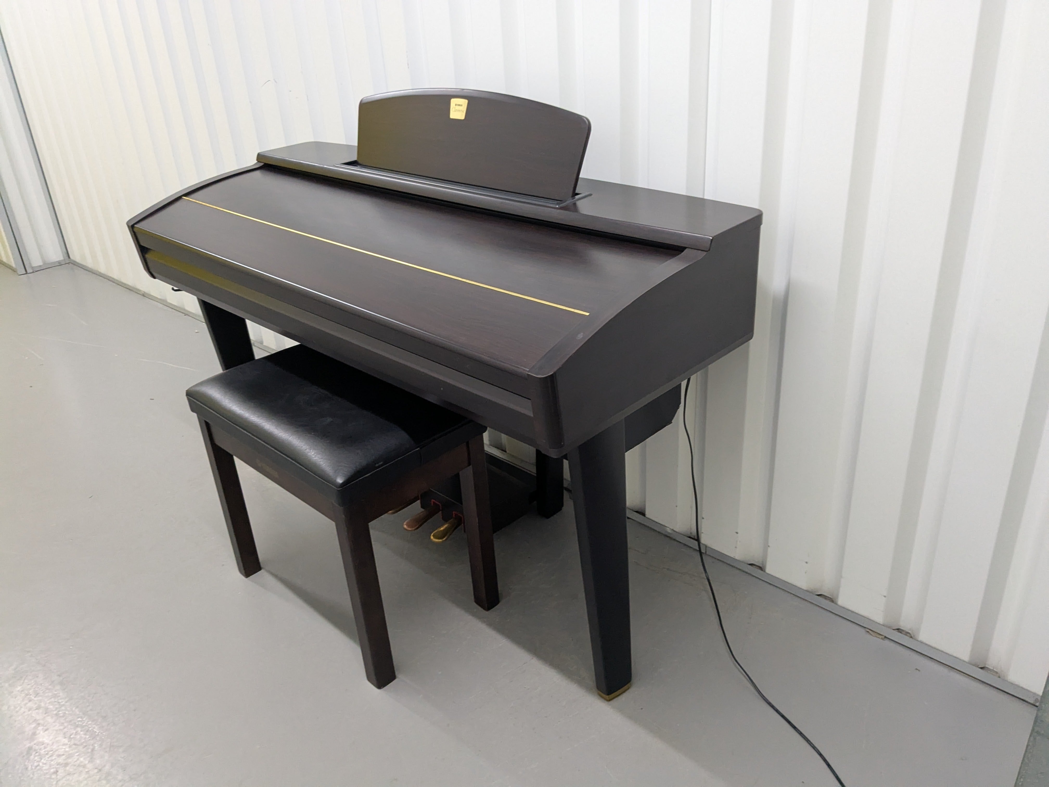 Yamaha Clavinova CVP-405 digital piano arranger in dark rosewood stock ...