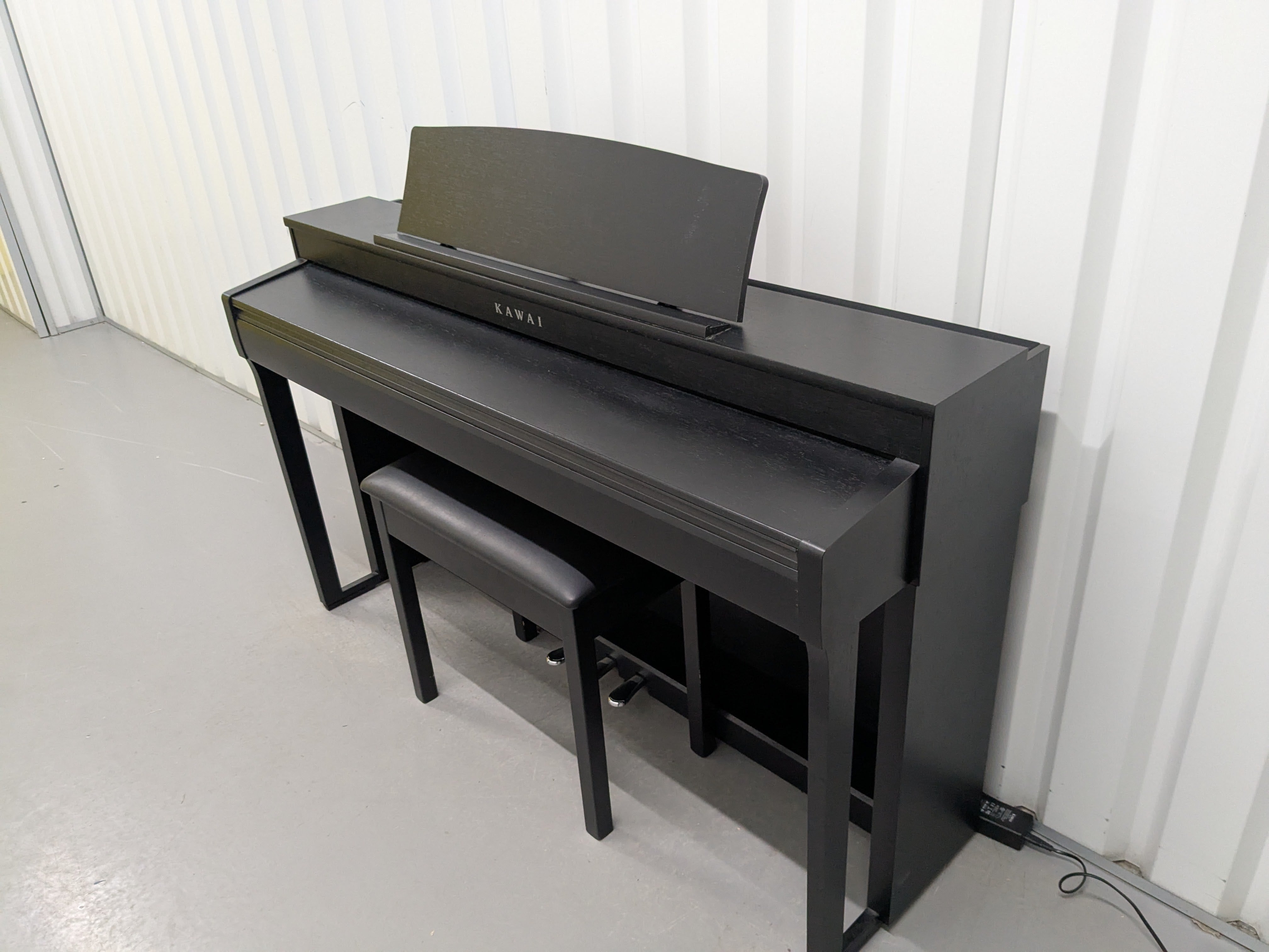Kawai CN39 digital piano and stool in satin black finish stock number ...