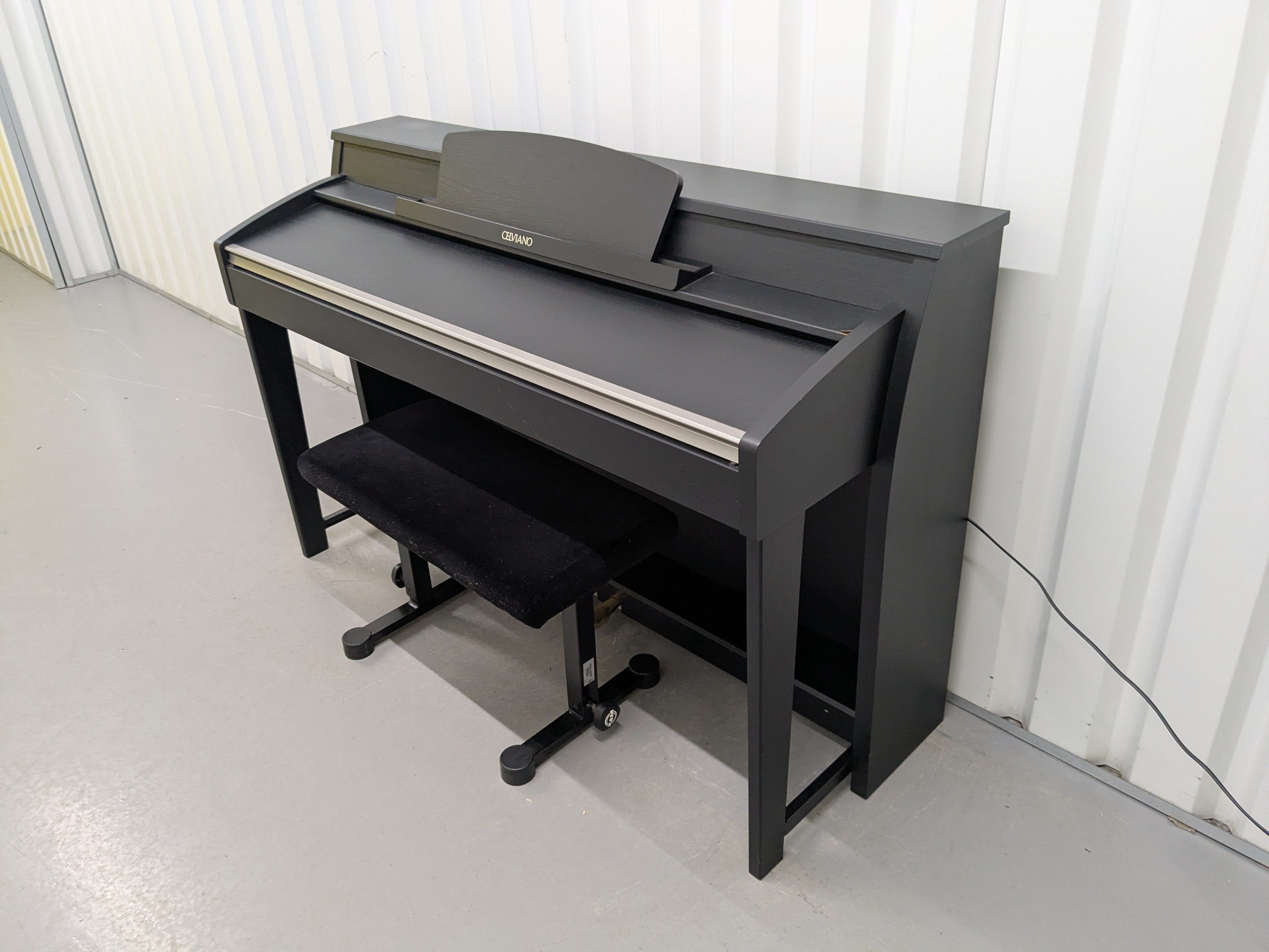 Casio Celviano AP-620 Digital Piano and stool in satin black, 128 note ...